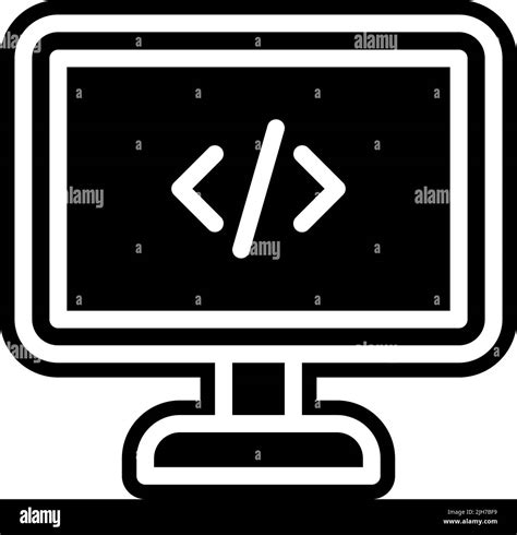 Advertising Coding Icon Stock Vector Image And Art Alamy