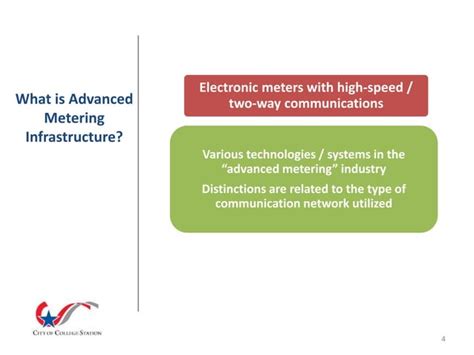 College Station Automated Metering Infrastructure Pptx