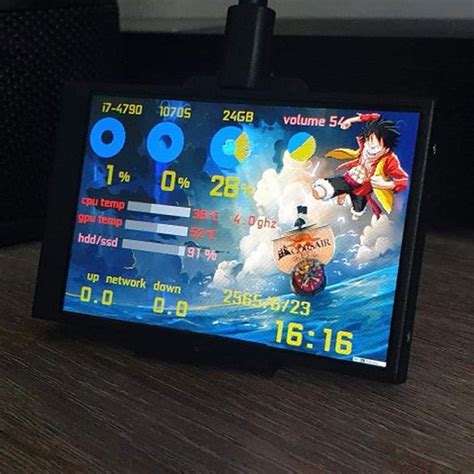 3 5 IPS Screen Mini IPS Monitor Type C Computer Secondary Screen W