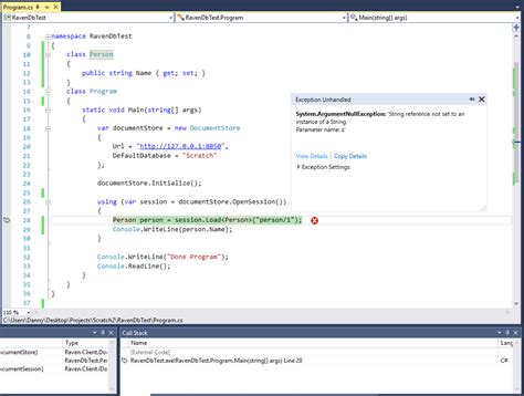 Ravendb Session Load Strnig Reference Exception Stack Overflow