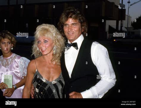 Michael Landon And Wife Cindy Landon Attend The Sams Son Beverly