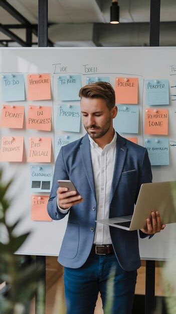 Agile Framework Board For Lean Product Development With Scrum Or Kanban Methodology Project