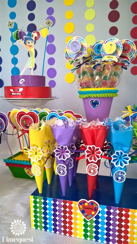 Inside Out Birthday Party Ideas Photo 13 Of 22 Catch My Party