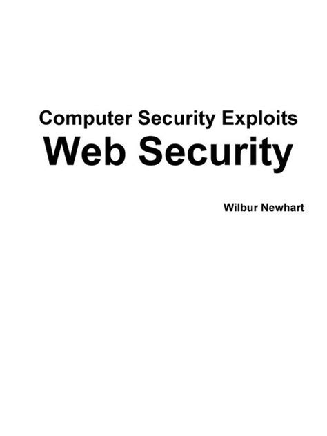 computer security exploits newhart wilbur książka w sklepie empik