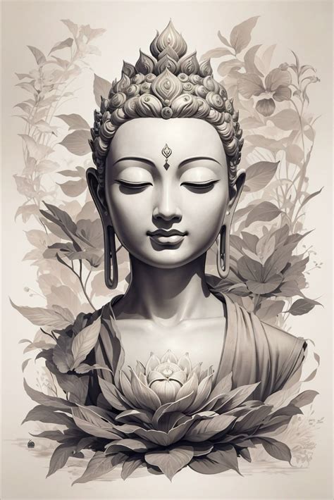 Tattoo Of Buddha Tattoo Budista Tatuajes De Rostros Tatuajes De Buda