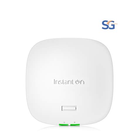 hpe networking instant on access point dual radio tri band 2x2 wi fi 6e