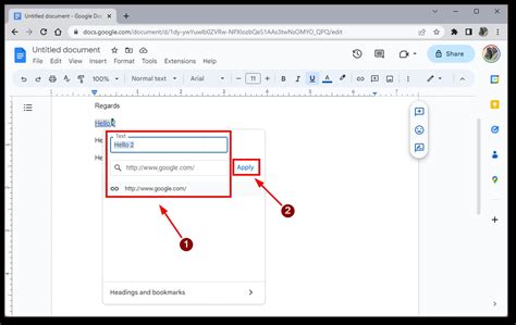 How To Add Hyperlinks In Google Docs Tab TV