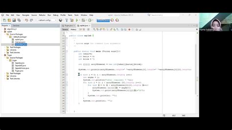 tugas 12 algoritma dan pemrograman array 3 dimensi youtube