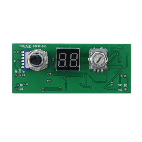 Type B DSP Digital Reverb Module Karaoke Reverb Board Mixer Effect Module 0 99 Total 100 Effects