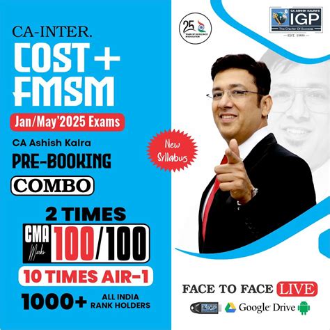 Ca Intermediate Coaching Classes Ca Inter Onlineoffline Classes