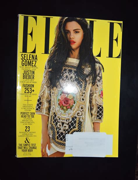Selena Gomez Elle Photoshoot Makeup