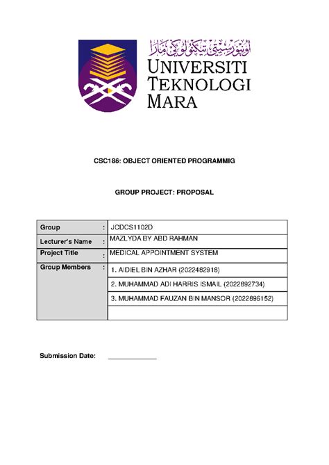 Group Project Proposal Csc 186 Gfdgh Csc186 Object Oriented