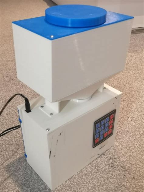 Automatic Arduino Pet Feeder D Printed With Stepper Motor Arduino Pet Feeder Stepper Motor