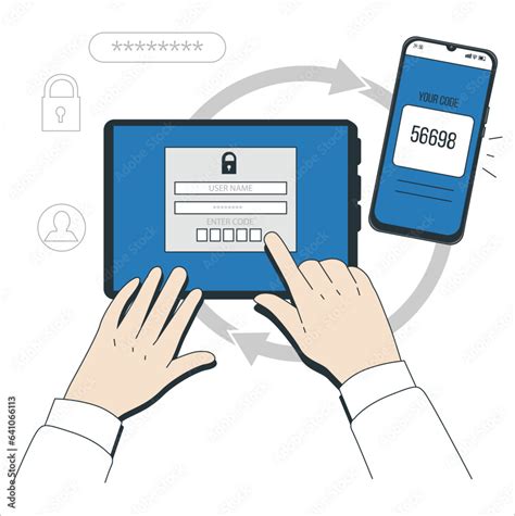 Two Steps Authorization Concept Verification By Smartphone Multi Factor Authentication Design