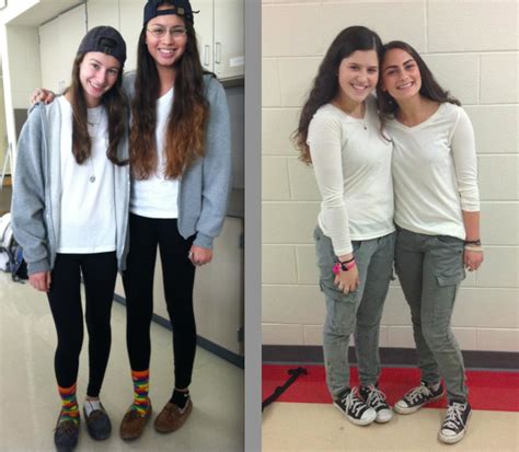 Cute Twin Day Ideas For School
