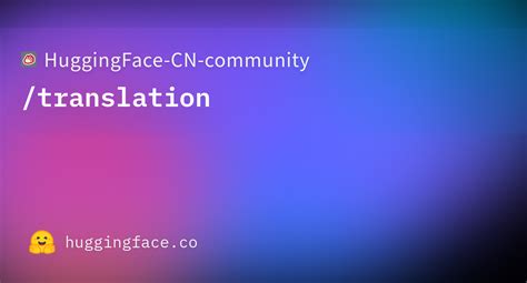 Huggingface Cn Communitytranslation · Datasets At Hugging Face