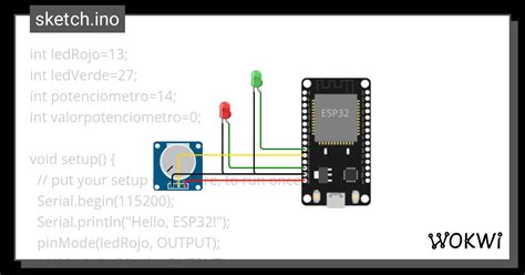 Punto 7 Wokwi Esp32 Stm32 Arduino Simulator