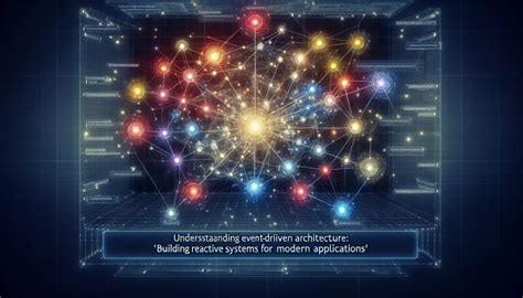 Understanding Event Driven Architecture Building Reactive Systems For