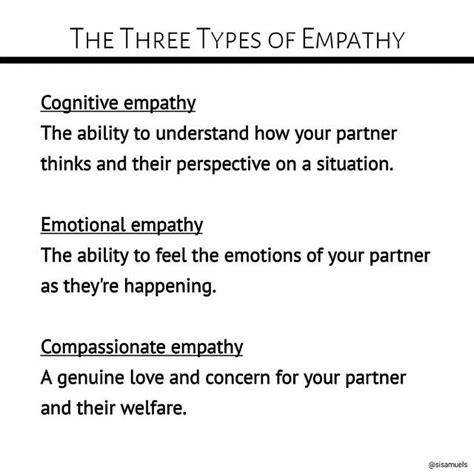 There Are Three Types Of Empathy But The Most Important Component Is Compassionate Empathy