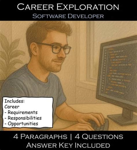 Career Exploration Software Developer No Prep Future Preparation Reading