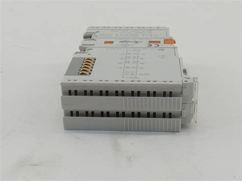 Lot Of 2 Beckhoff Kl5001 Ssi Encoder Interface 24vdc Bus Terminal Gpm Surplus