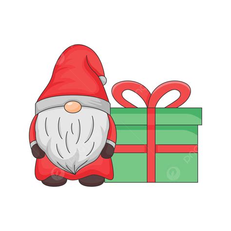 빨간 모자에 크리스마스 그놈 귀여운 난쟁이 만화 크리스마스 그놈 난쟁이 만화 금언 Png 일러스트 및 벡터 에 대한 무료 다운로드 Pngtree