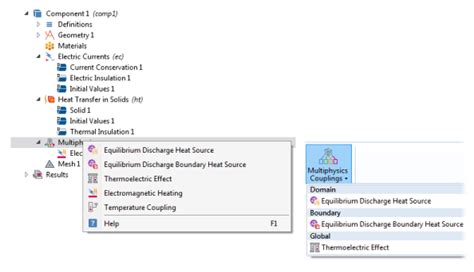 Creating A Multiphysics Model