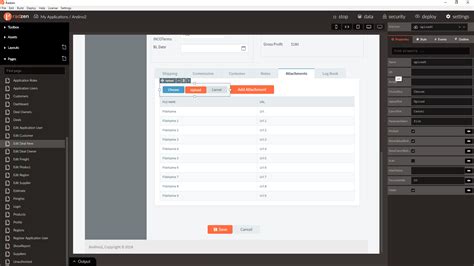 multiple file upload to mssql examples blazor server radzen