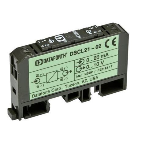 Signal Isolator Dscl21 Dataforth Corporation Dc Schleifengespeist