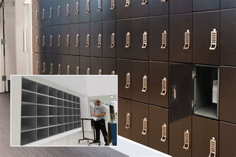 Pass Through Cubby Lockers Athletic Facilities Storage