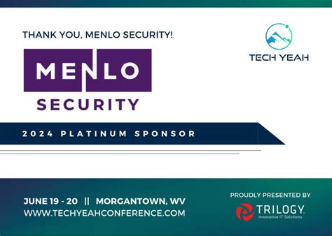 Menlosecurity Menlo Techyeahconference Cybersecurity
