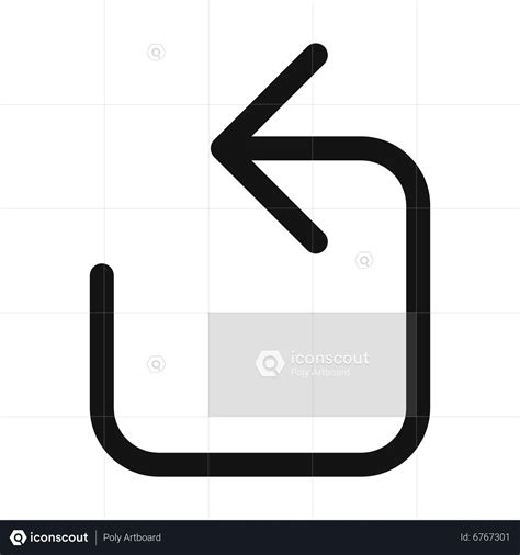 Returning Arrow Animated Icon Download In Json Lottie Or Mp4 Format