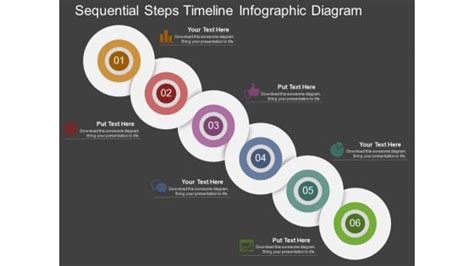 Sequential Steps Timeline Infographic Diagram Powerpoint Template