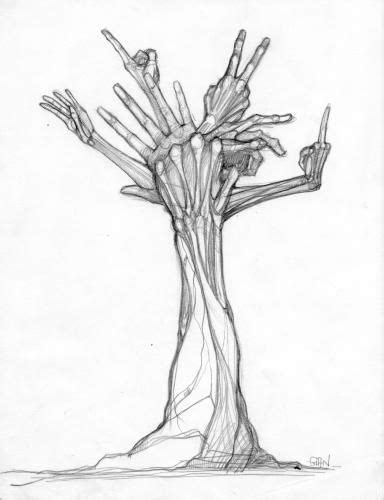 Tree Hands Google Search Drawings Life Drawing Hand Art Drawing
