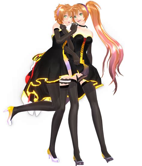 Model DL TDA IYDD Anon And Kanon Remastered By ToastWolfSelever On DeviantArt