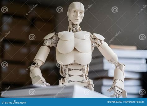 android robot for working with archive documents neural network ai