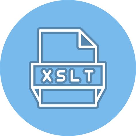 xslt file format icon 15824005 vector art at vecteezy