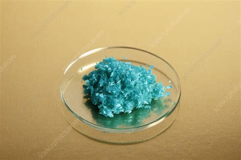 Copper Ii Chloride Dihydrate Stock Image C027 9276 Science Photo Library