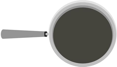Premium Vector Empty Frying Pan Icon Isolated
