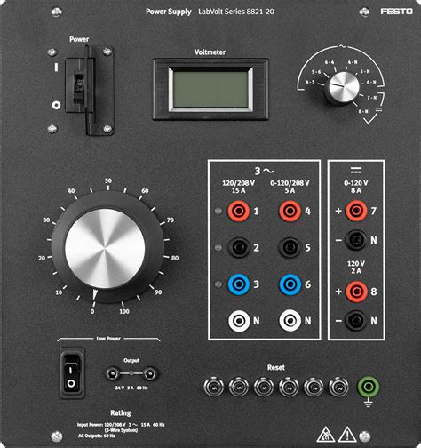 LabVolt Series By Festo Didactic Variable Power Supply 49 OFF