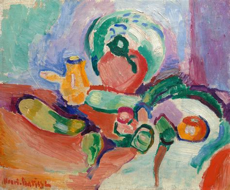 Still Life With Vegetables 1905 By Henri Matisse Artchive