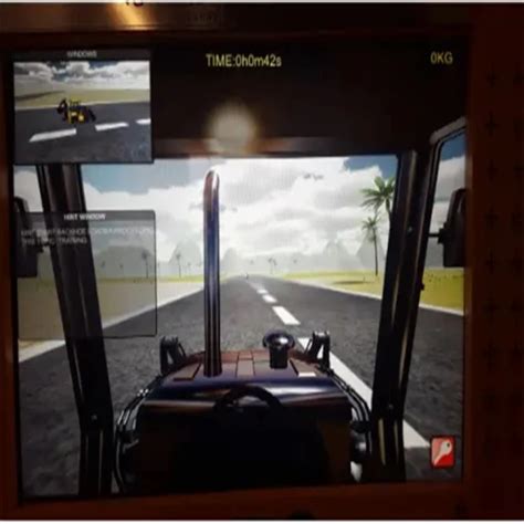Construction Machinery Backhoe Loader Simulator Practice Actual
