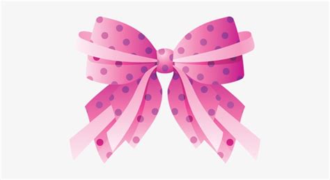 Polka Dot Pink T Bow Free Clip Arts Online Fotor Pink Hair Bows