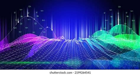 Abstract Background Wireframe Noise Grid Lines Stock Illustration Shutterstock