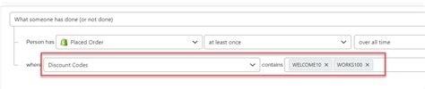 discount code use to create segment klaviyo community