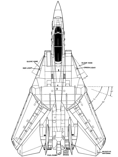 Grumman F 14 Tomcat Blueprint Download Free Blueprint For 3d Modeling