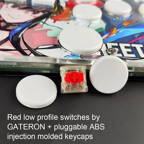 Left Handed Wasd Arcade Controller Fight Stick Game Controller For