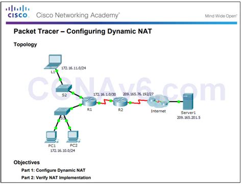 Routing And Switching Essentials Instructor Materials Chapter NAT For IPv
