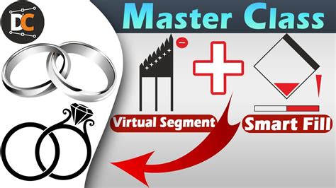 Master Class Virtual Segment And Smart Fill Coreldrw Tips Tricks Draw With Corel YouTube