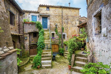 Calcata Italy Village Landscapes